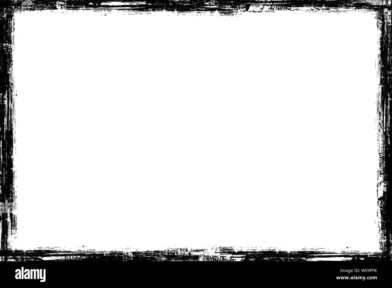 Grunge frame. Torn edges frame. Vintage frame. Old frame. Damaged frame ...