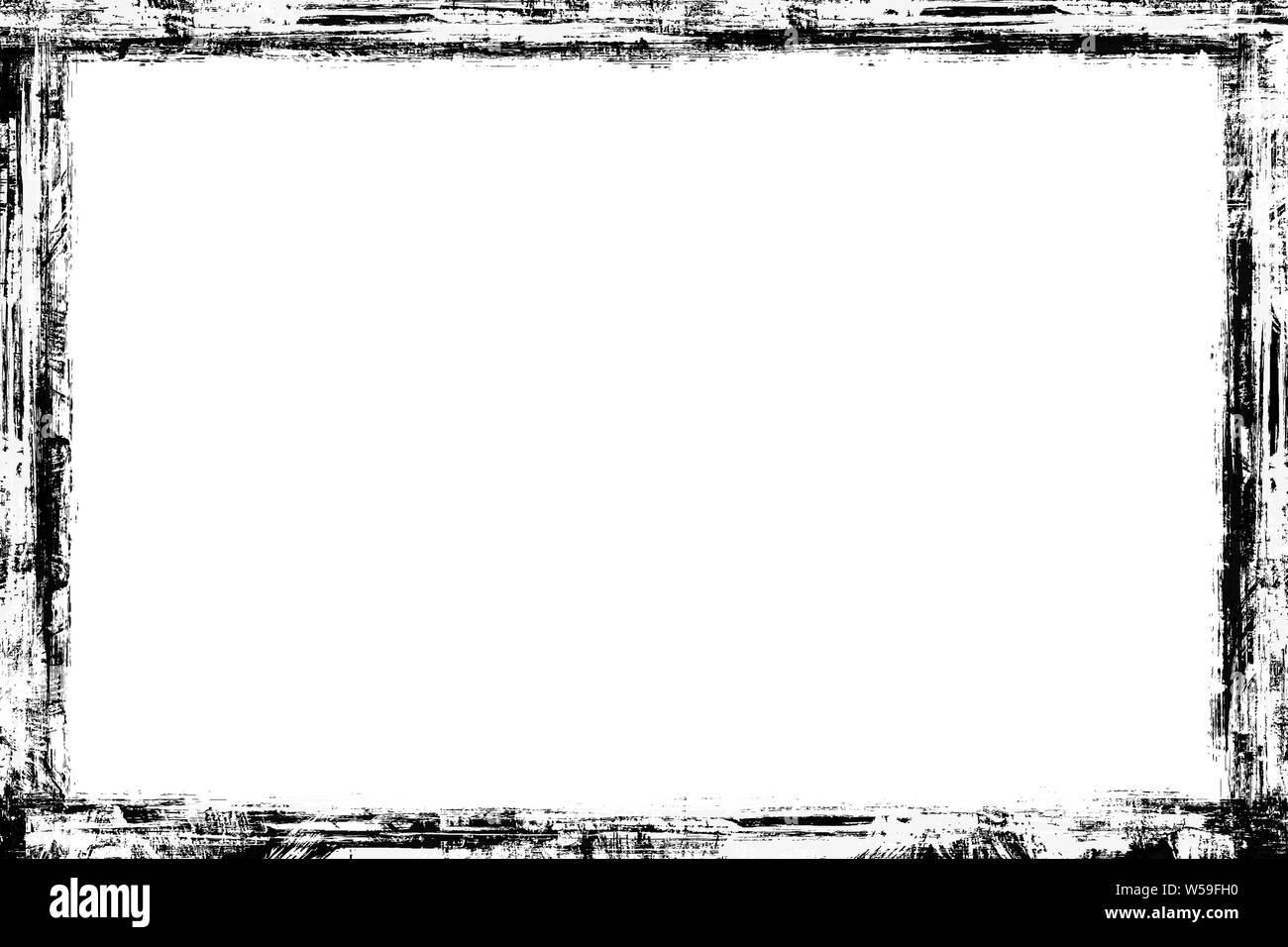 Grunge frame. Torn edges frame. Vintage frame. Old frame. Damaged frame ...