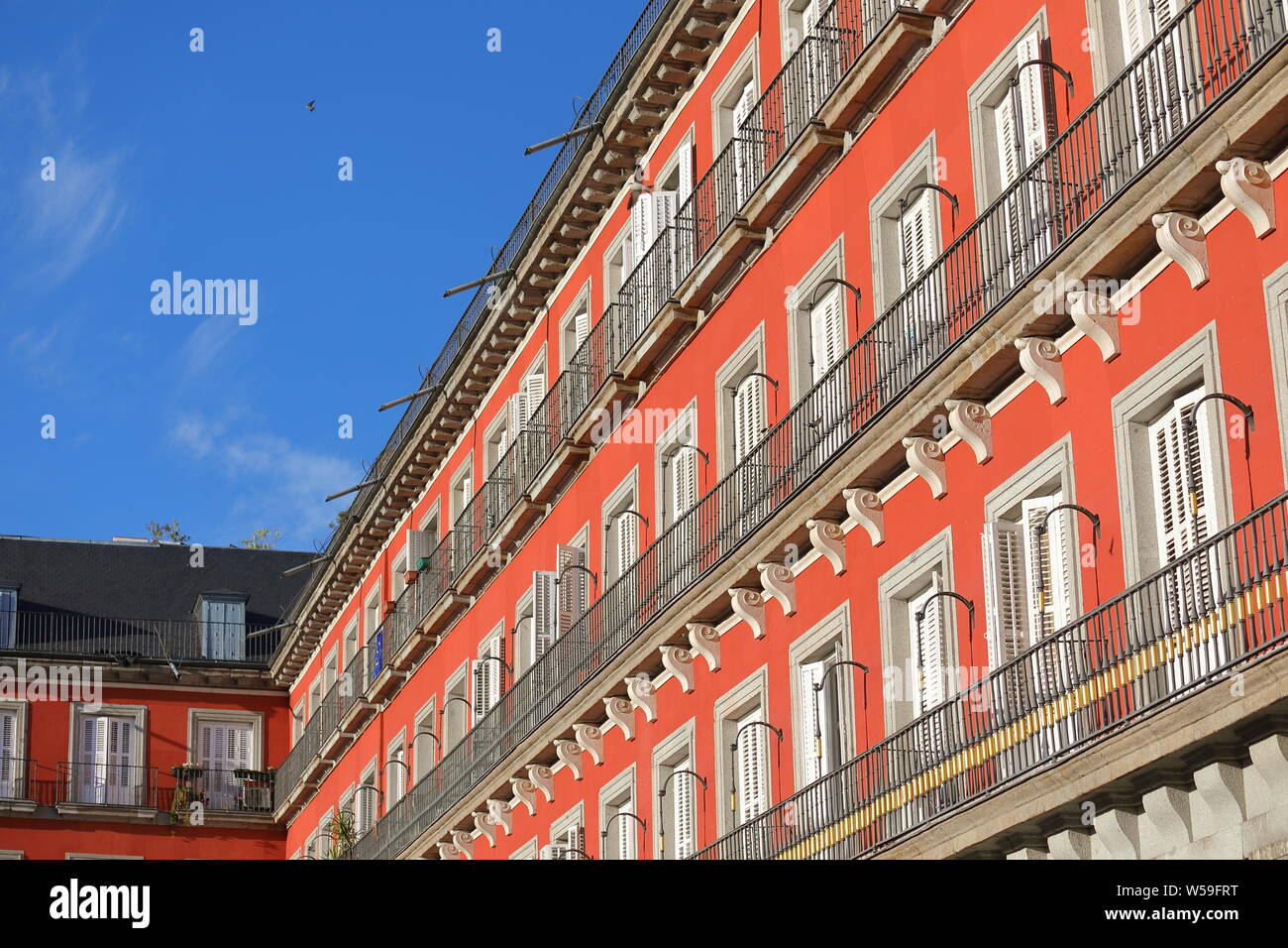 Plaza Mayor building Madrid Spain Stock Photo - Alamy