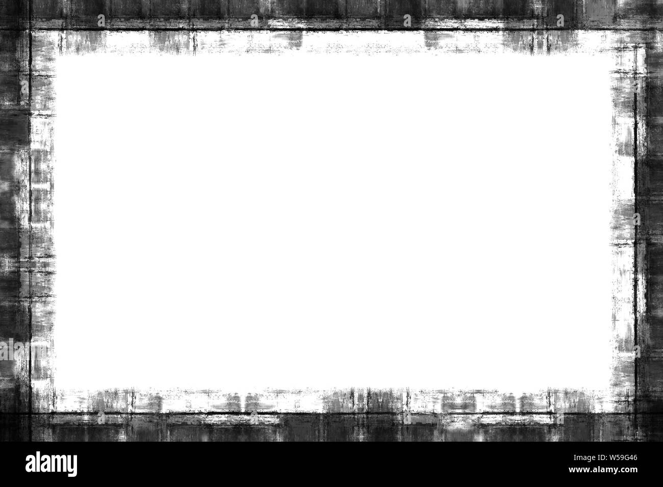 Grunge frame. Torn edges frame. Vintage frame. Old frame. Damaged frame ...