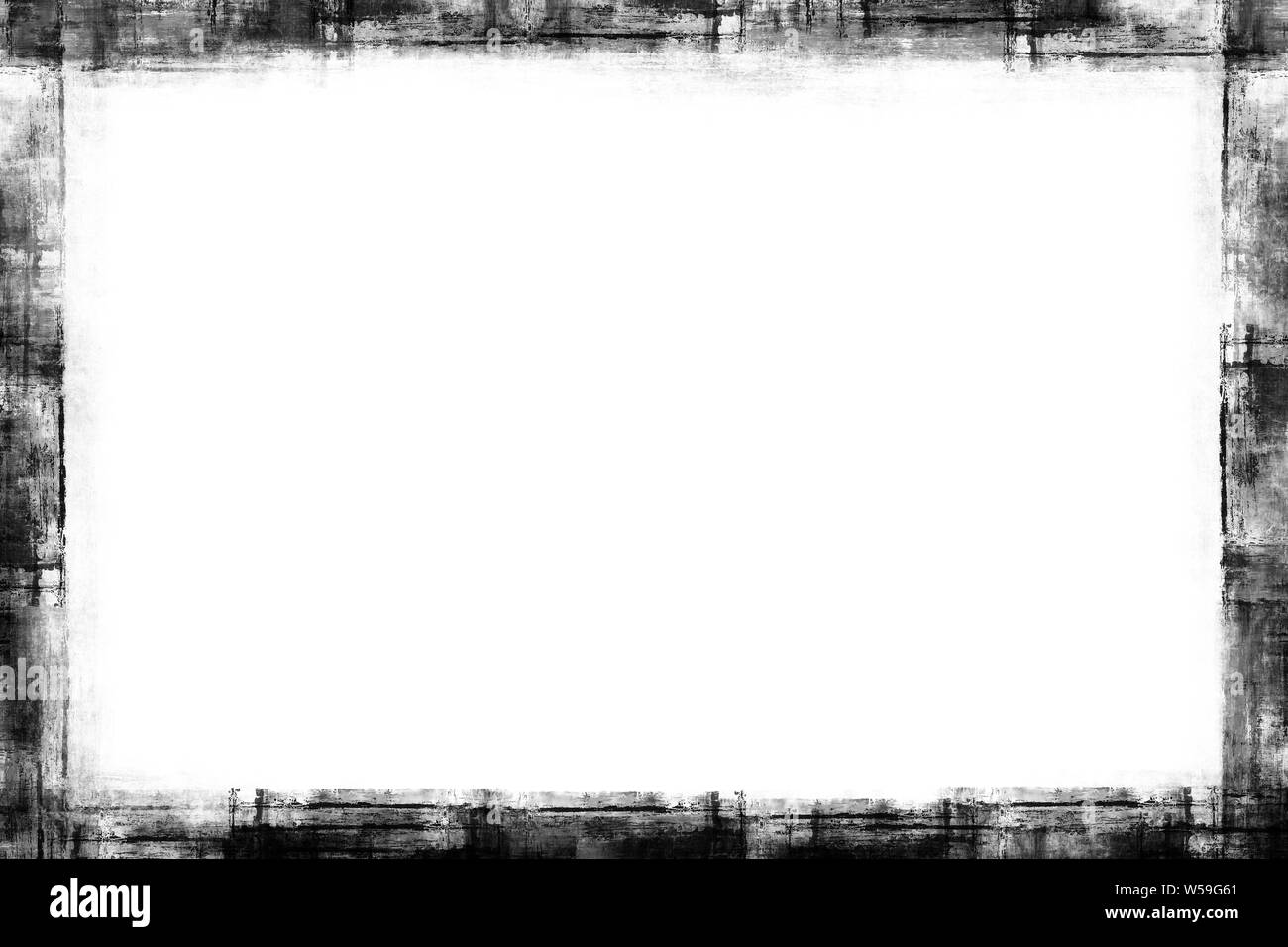 Grunge frame. Torn edges frame. Vintage frame. Old frame. Damaged frame ...