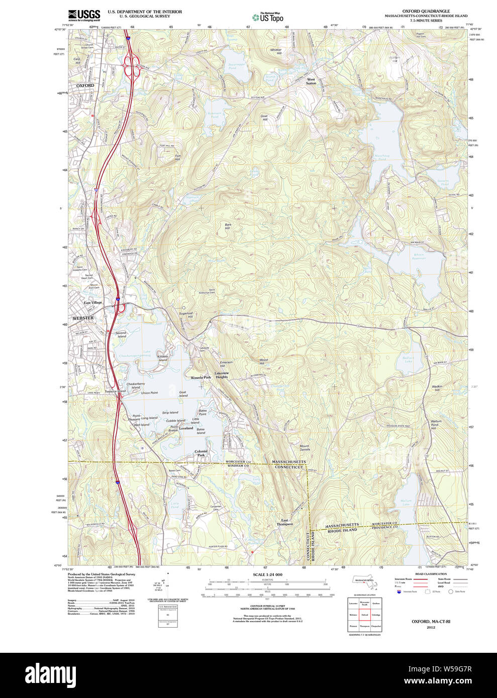 Massachusetts USGS Historical Topo Map MA Oxford 20120606 TM ... Massachusetts USGS Historical Topo Map MA Oxford 20120606 TM ...