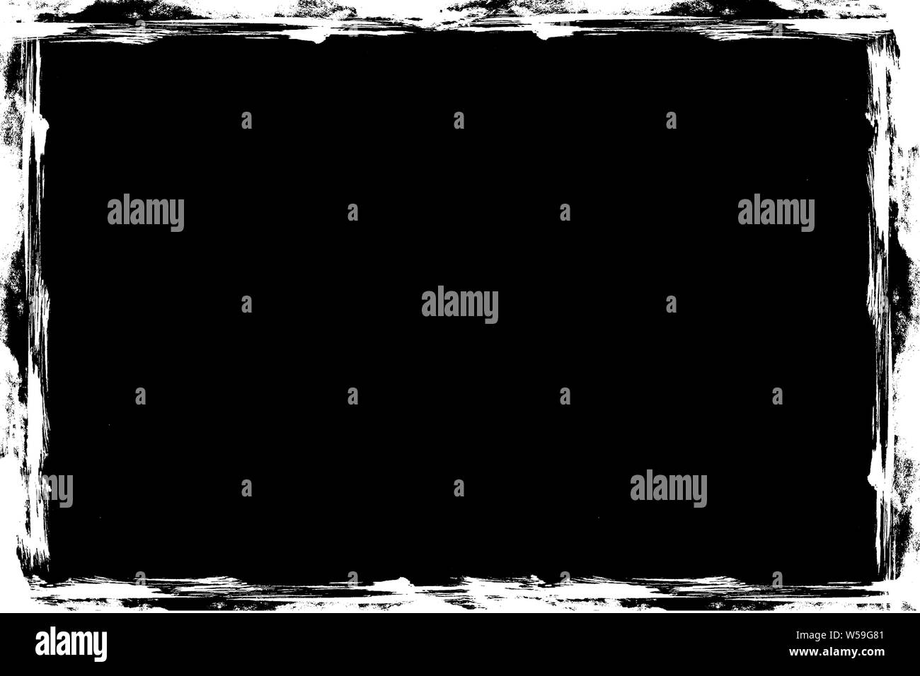 Grunge frame. Torn edges frame. Vintage frame. Old frame. Damaged frame ...