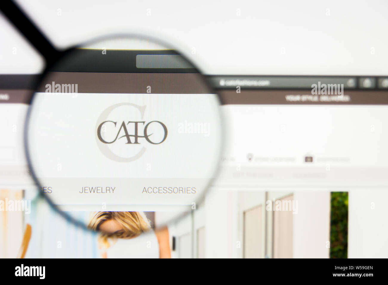 Cato logo hi-res stock photography and images - Alamy
