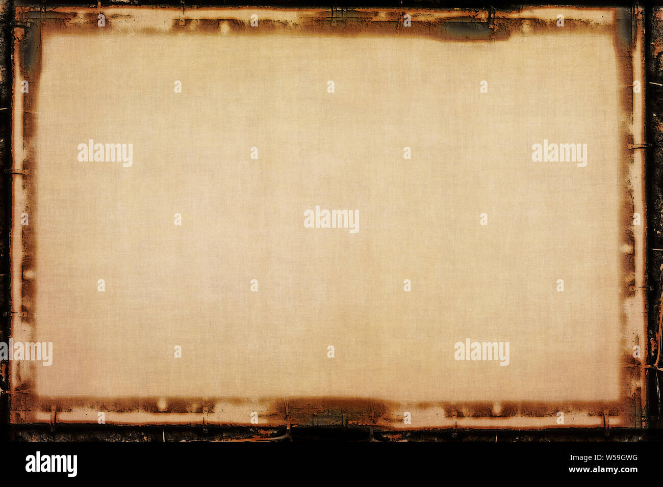 Grunge frame. Torn edges frame. Vintage frame. Old frame. Damaged frame ...