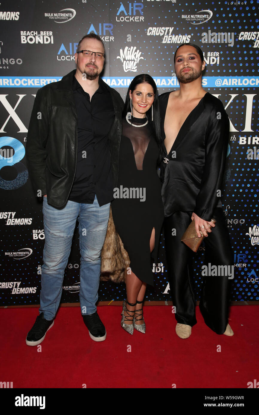 Sydney, Australia. 26th July 2019. Maxim 8th birthday party at Flamingo ...