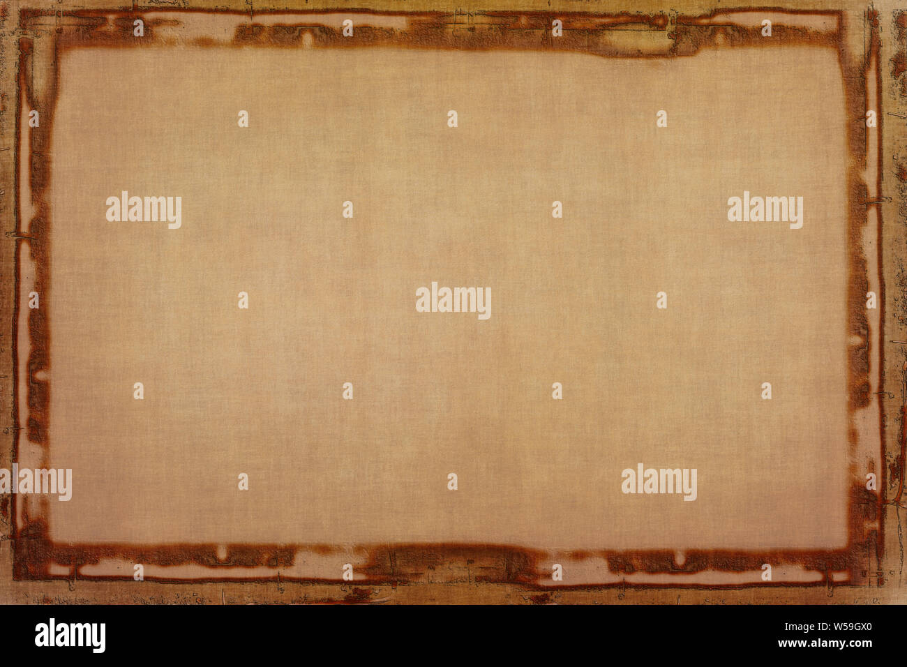 Grunge frame. Torn edges frame. Vintage frame. Old frame. Damaged frame ...