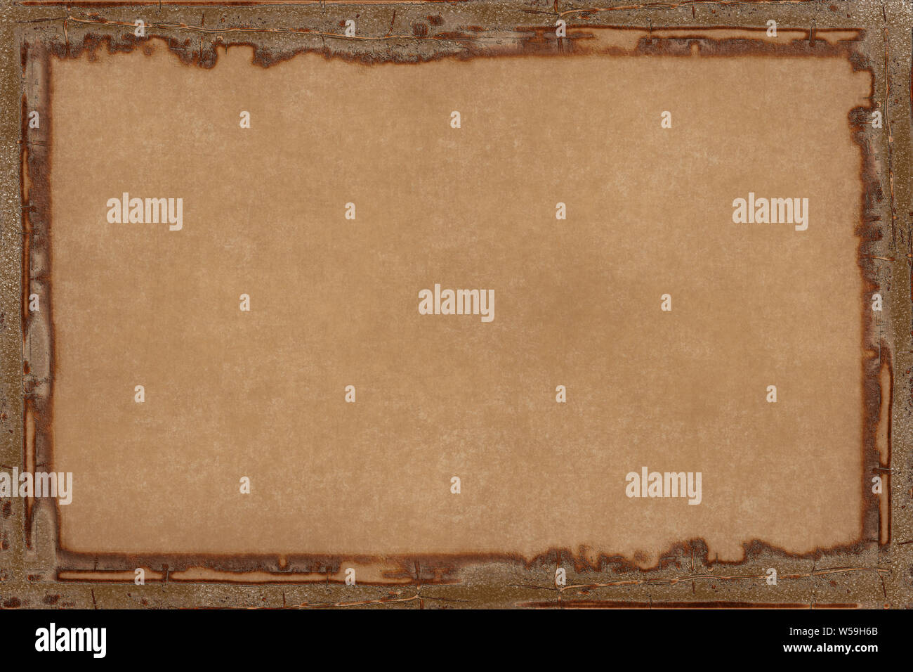 Grunge frame. Torn edges frame. Vintage frame. Old frame. Damaged frame ...