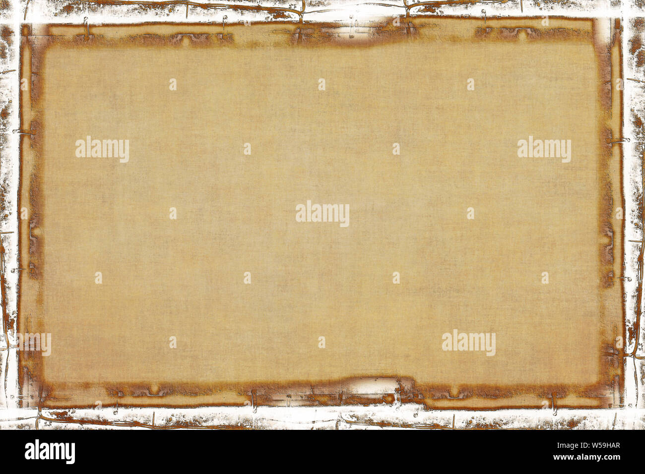 Grunge frame. Torn edges frame. Vintage frame. Old frame. Damaged frame ...