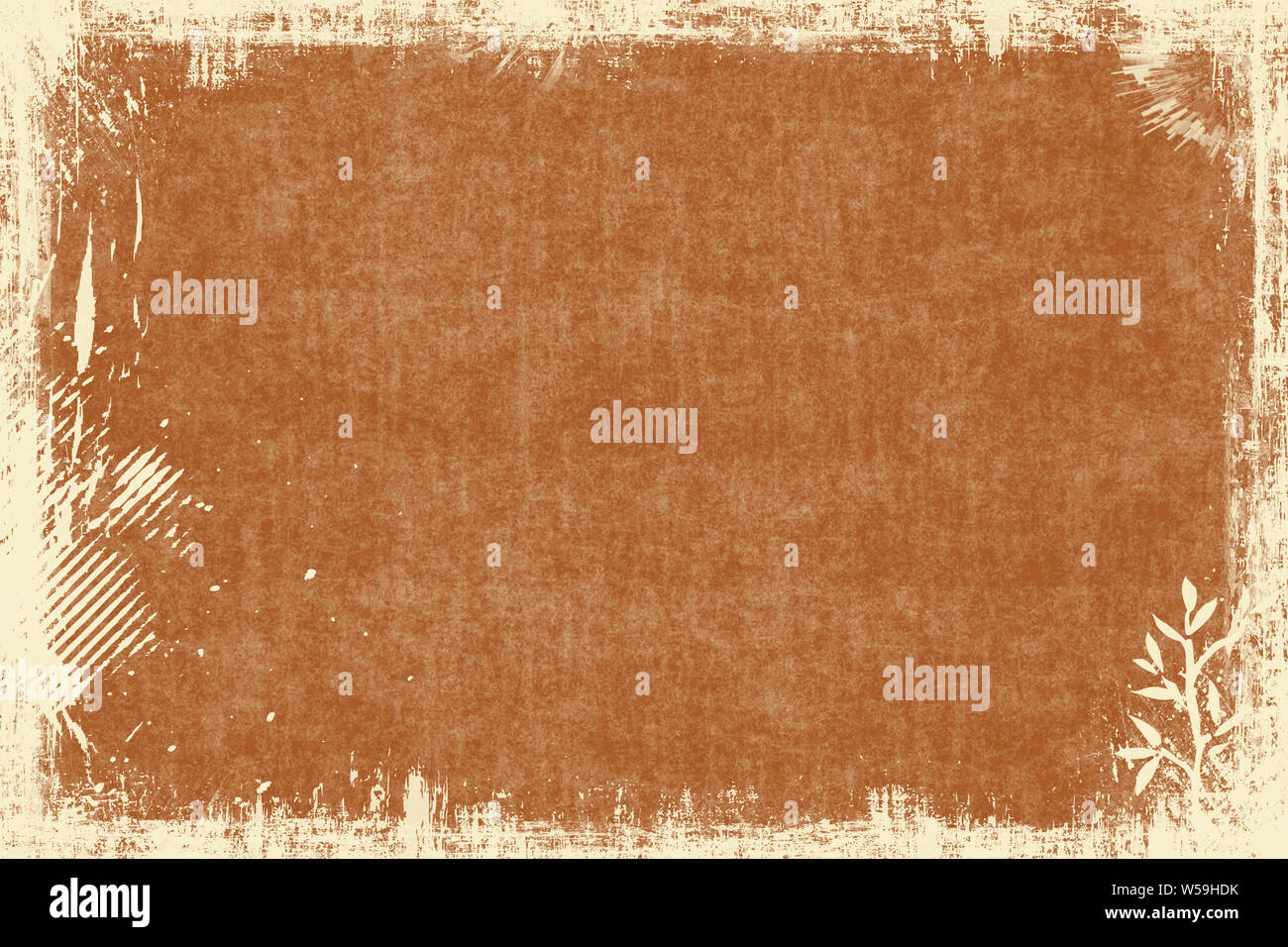 Grunge frame. Torn edges frame. Vintage frame. Old frame. Damaged frame ...