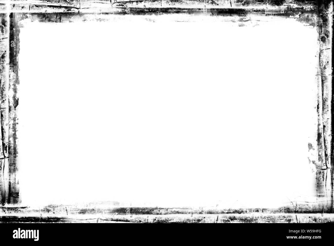 Grunge frame. Torn edges frame. Vintage frame. Old frame. Damaged frame ...