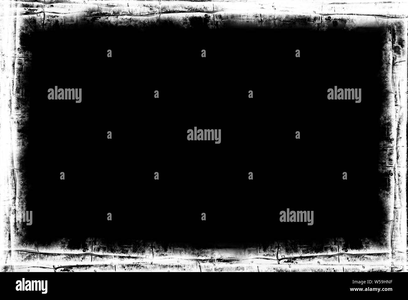 Grunge frame. Torn edges frame. Vintage frame. Old frame. Damaged frame ...