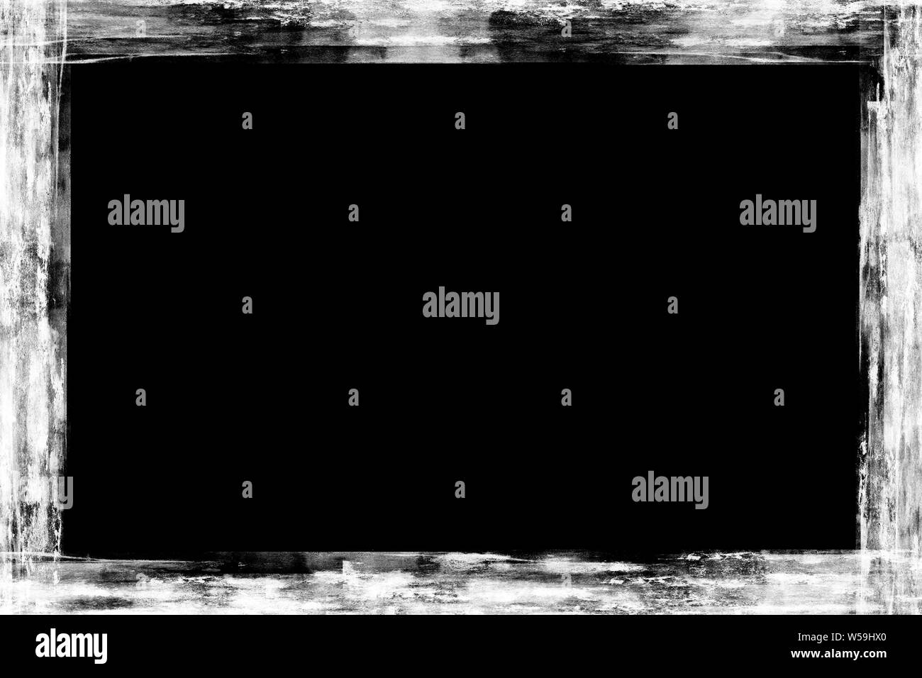 Grunge frame. Torn edges frame. Vintage frame. Old frame. Damaged frame ...