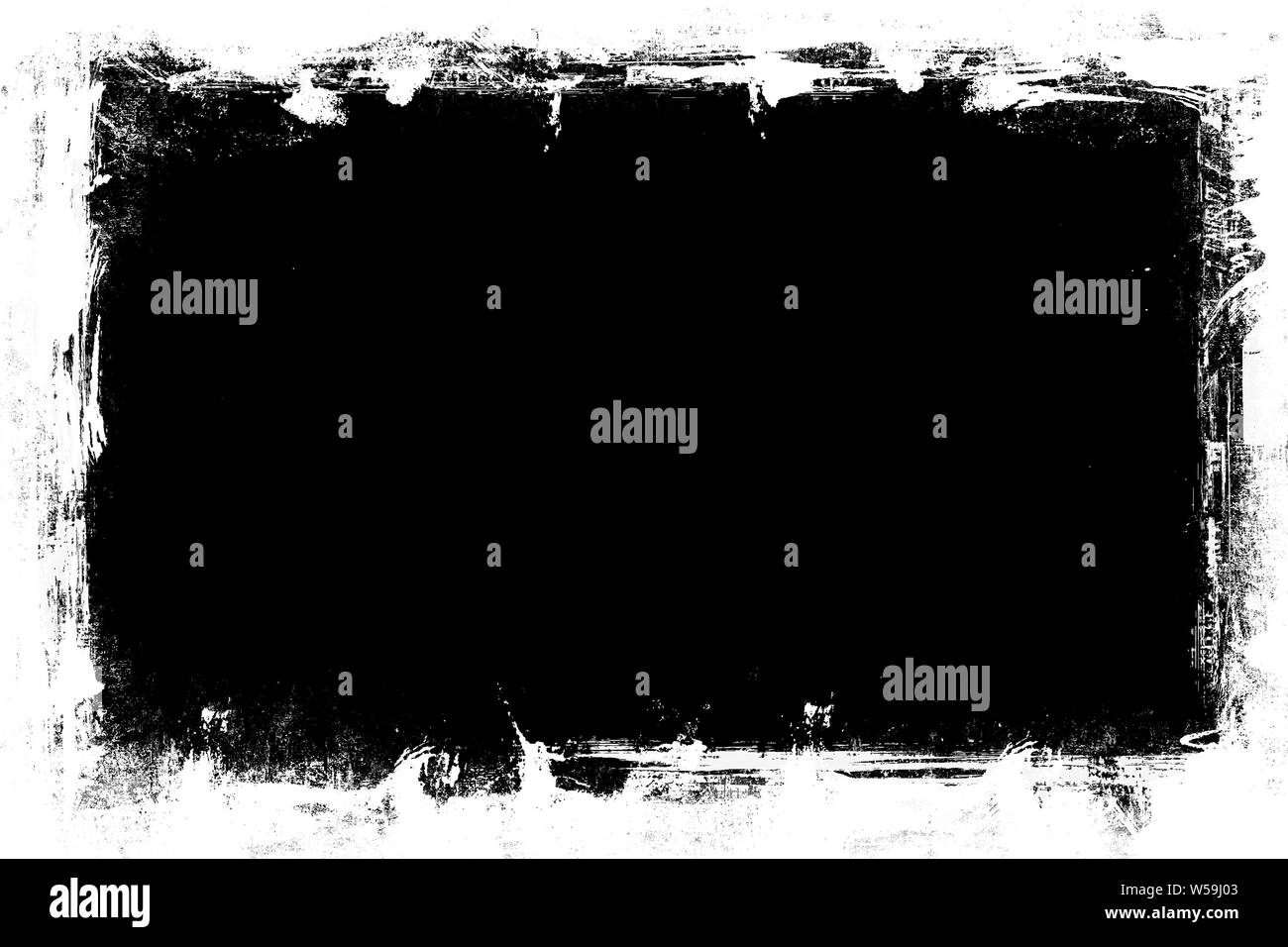 Grunge frame. Torn edges frame. Vintage frame. Old frame. Damaged frame ...