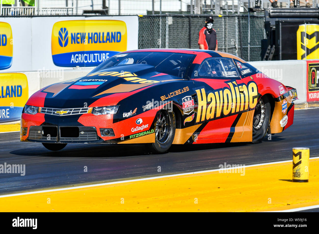 Sonoma, California, USA. 26th July, 2019. Alex Laughlin launches his ...
