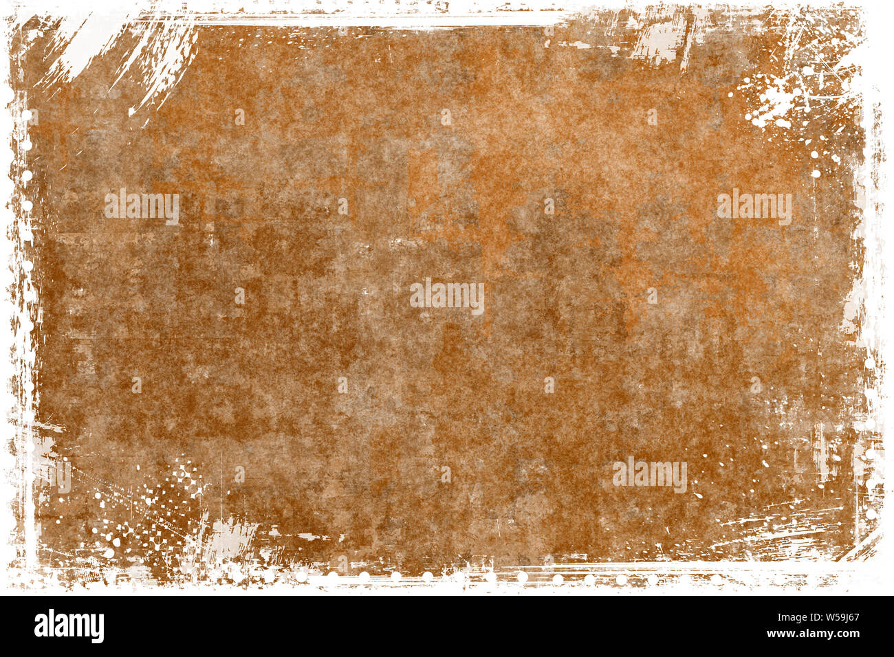 Grunge frame. Torn edges frame. Vintage frame. Old frame. Damaged frame ...