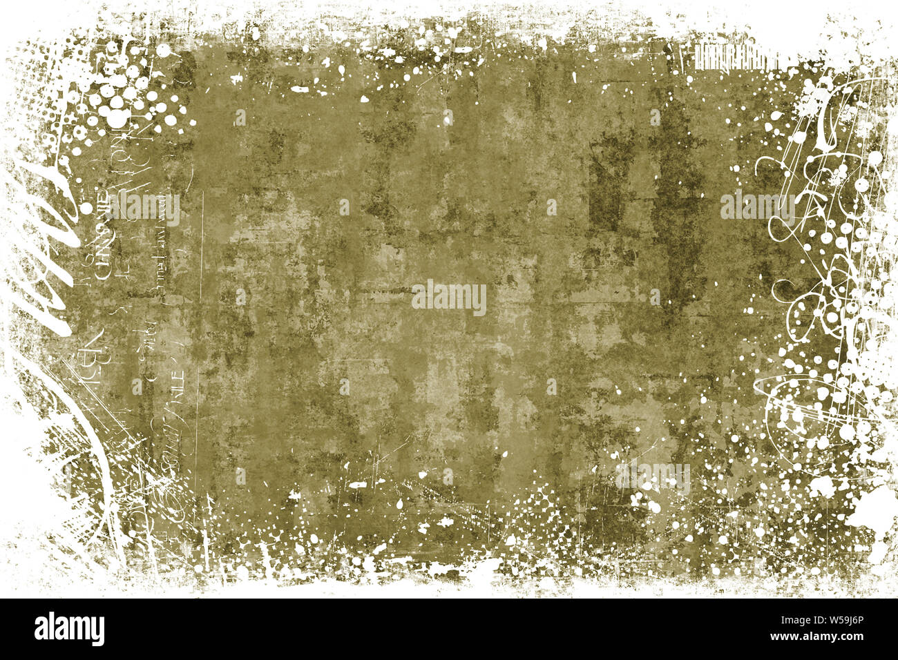 Grunge frame. Torn edges frame. Vintage frame. Old frame. Damaged frame ...