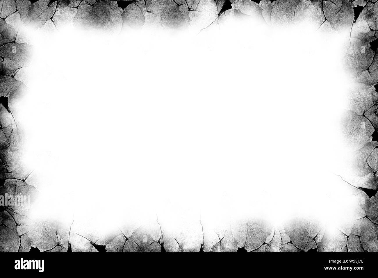 Grunge frame. Torn edges frame. Vintage frame. Old frame. Damaged frame ...