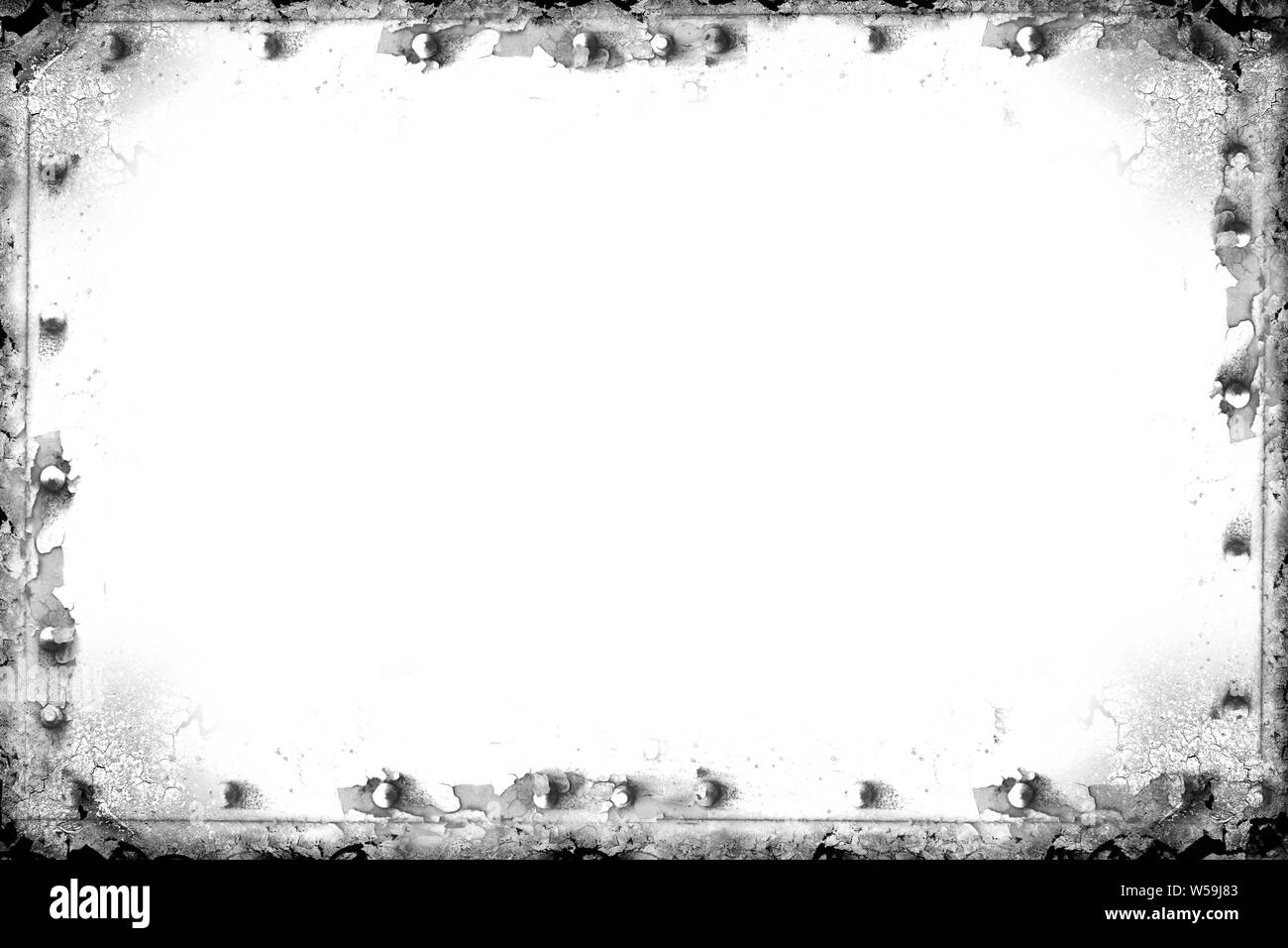 Grunge frame. Torn edges frame. Vintage frame. Old frame. Damaged frame ...