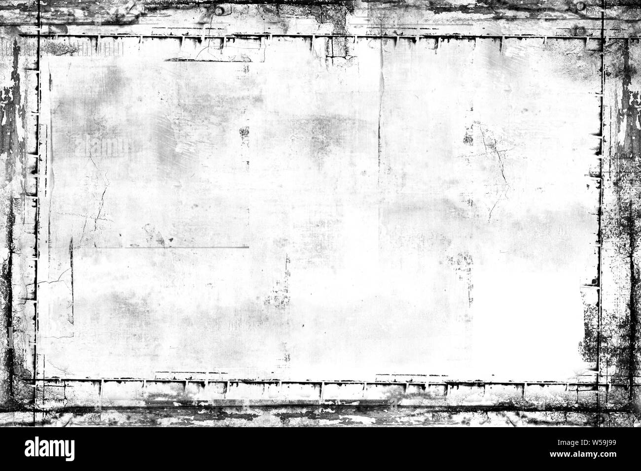 Grunge frame. Torn edges frame. Vintage frame. Old frame. Damaged frame ...