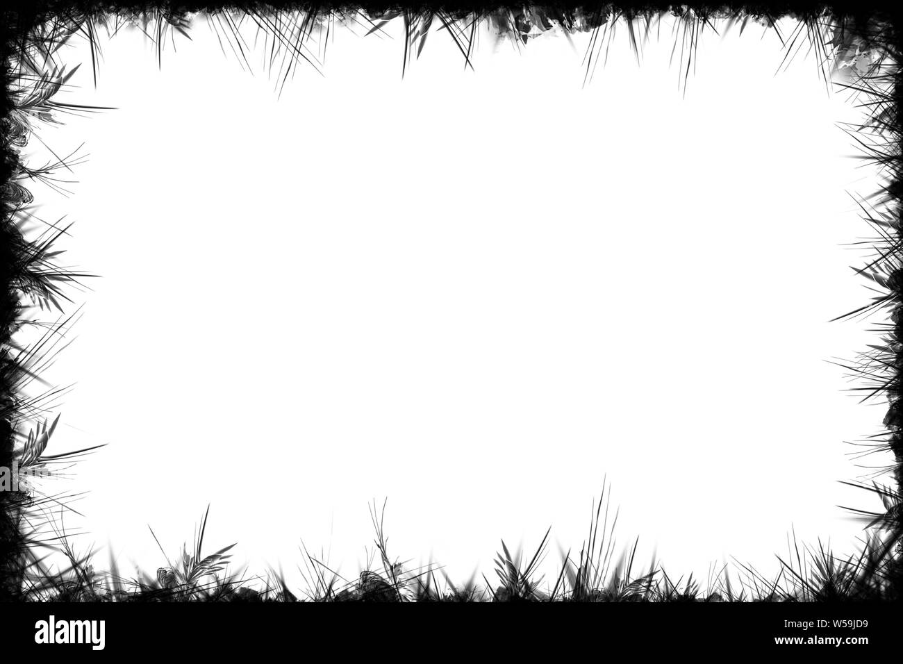 Grunge frame. Torn edges frame. Vintage frame. Old frame. Damaged frame ...