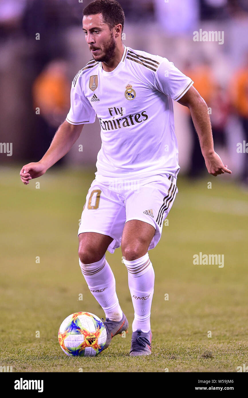 East Rutherford, New Jersey, USA. 26th July, 2019. Real Madrid forward ...