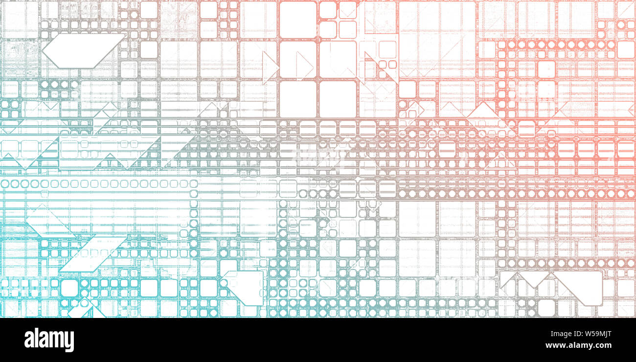 Healthcare Science and Data Engineering as Art Stock Photo - Alamy