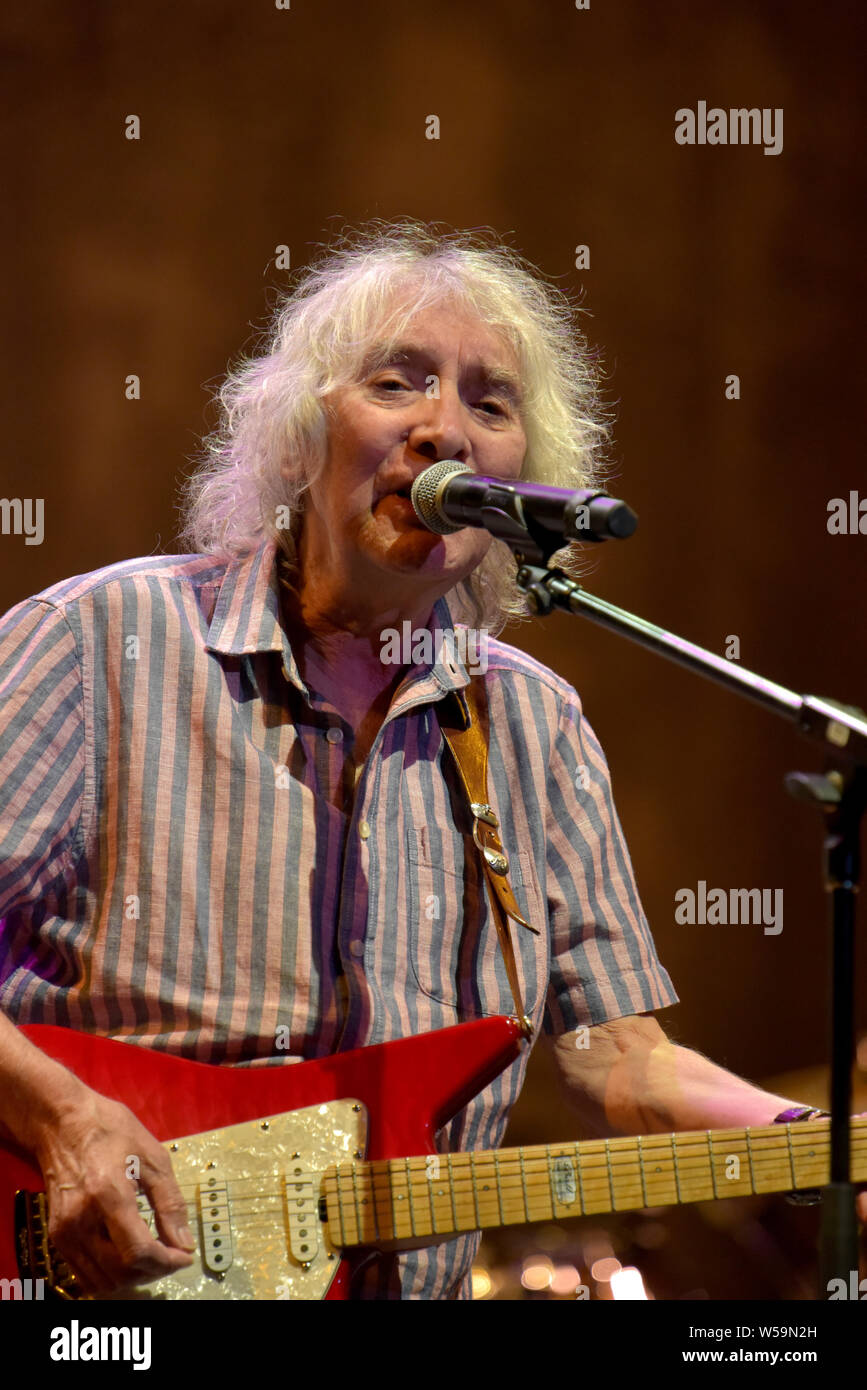 LOS ANGELES, CALIFORNIA - JULY 03: Guitarist Albert Lee performs ...