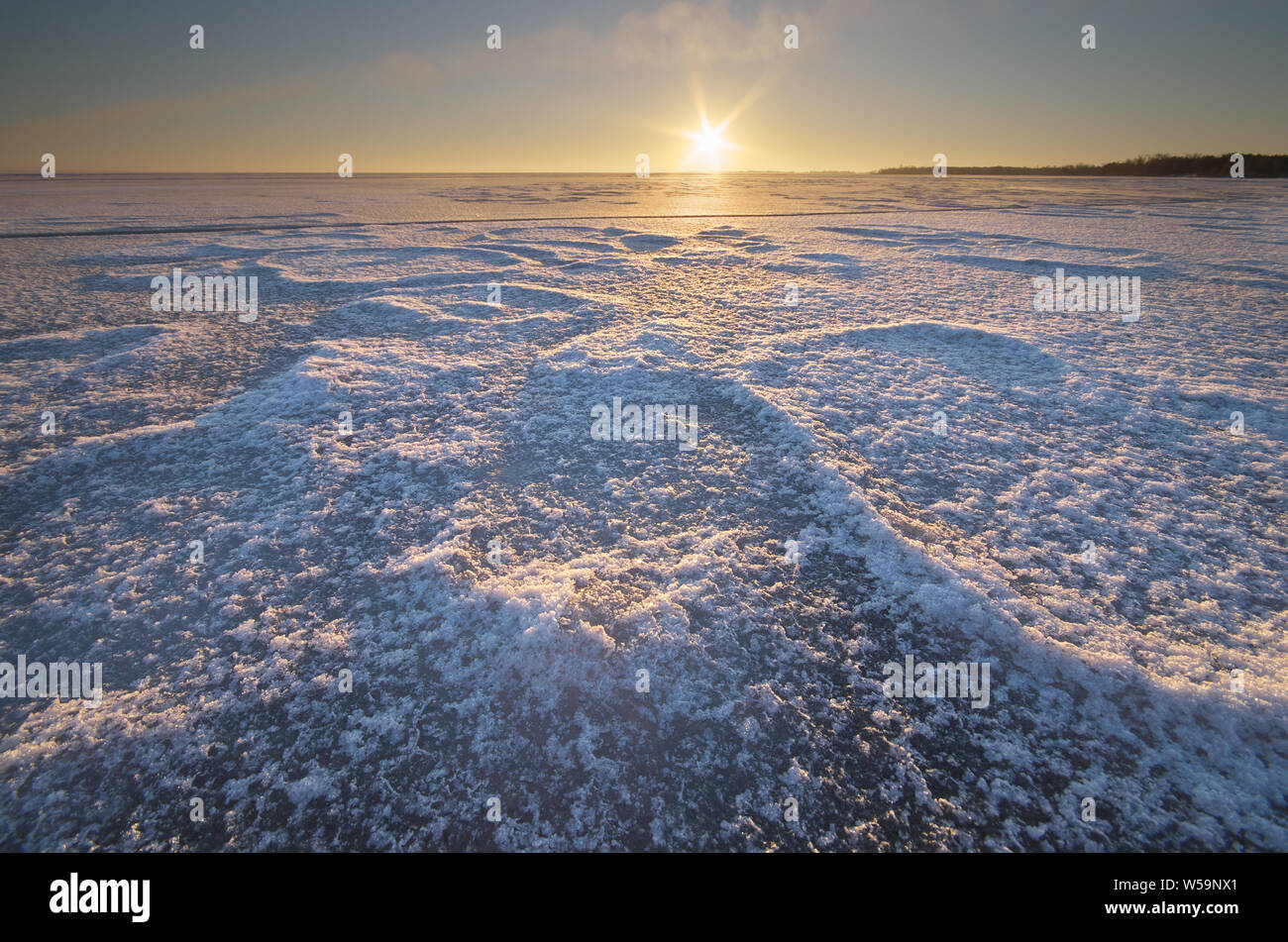 Winter landscape. Composition of nature Stock Photo - Alamy