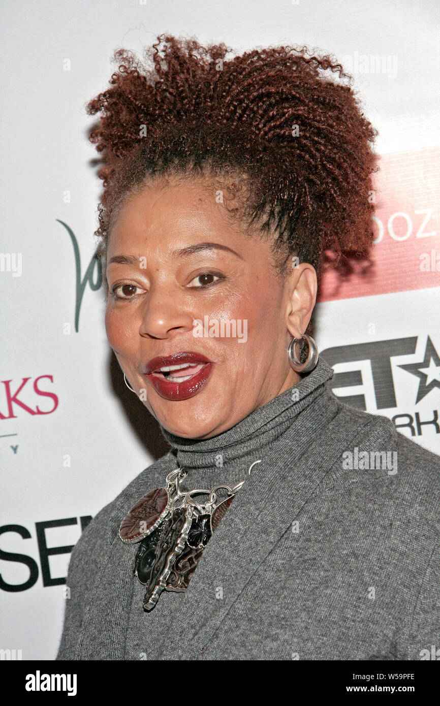New York, USA. 11 February, 2008. Terry McMillan at the Red Ball ...