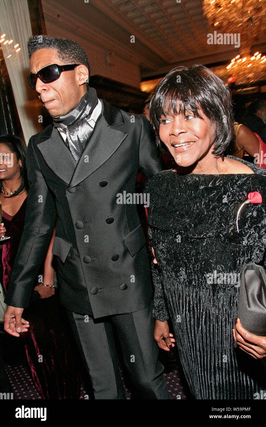 New York, USA. 11 February, 2008. B Michael, Cicely Tyson at the Red ...