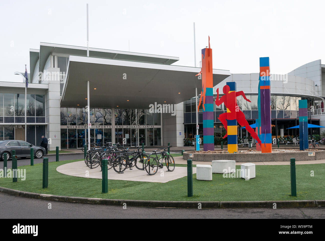 Melbourne Sports and Aquatic Centre, Albert Park Lake, Melbourne ...