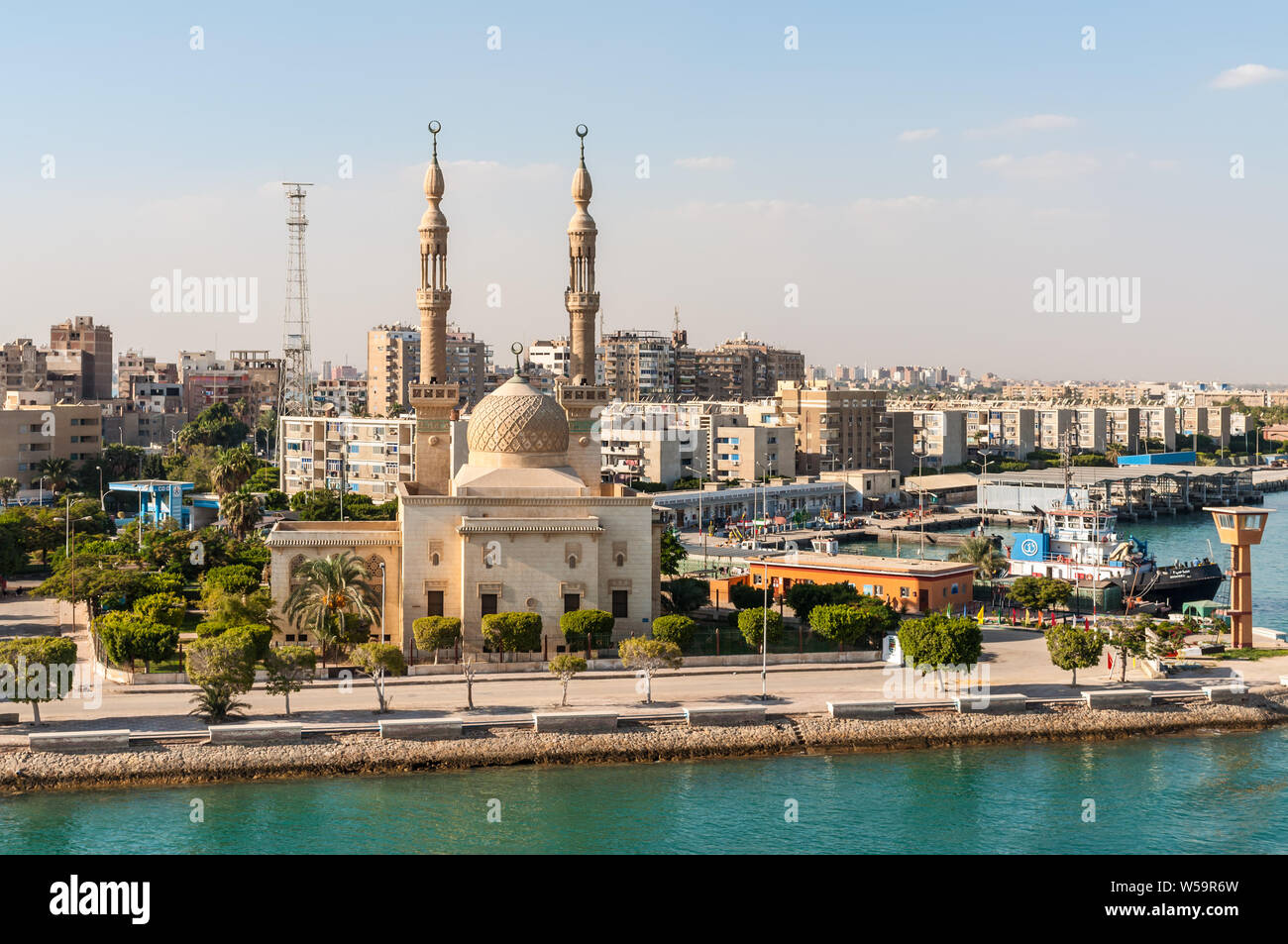Port said egypt city architecture hi-res stock photography and images ...