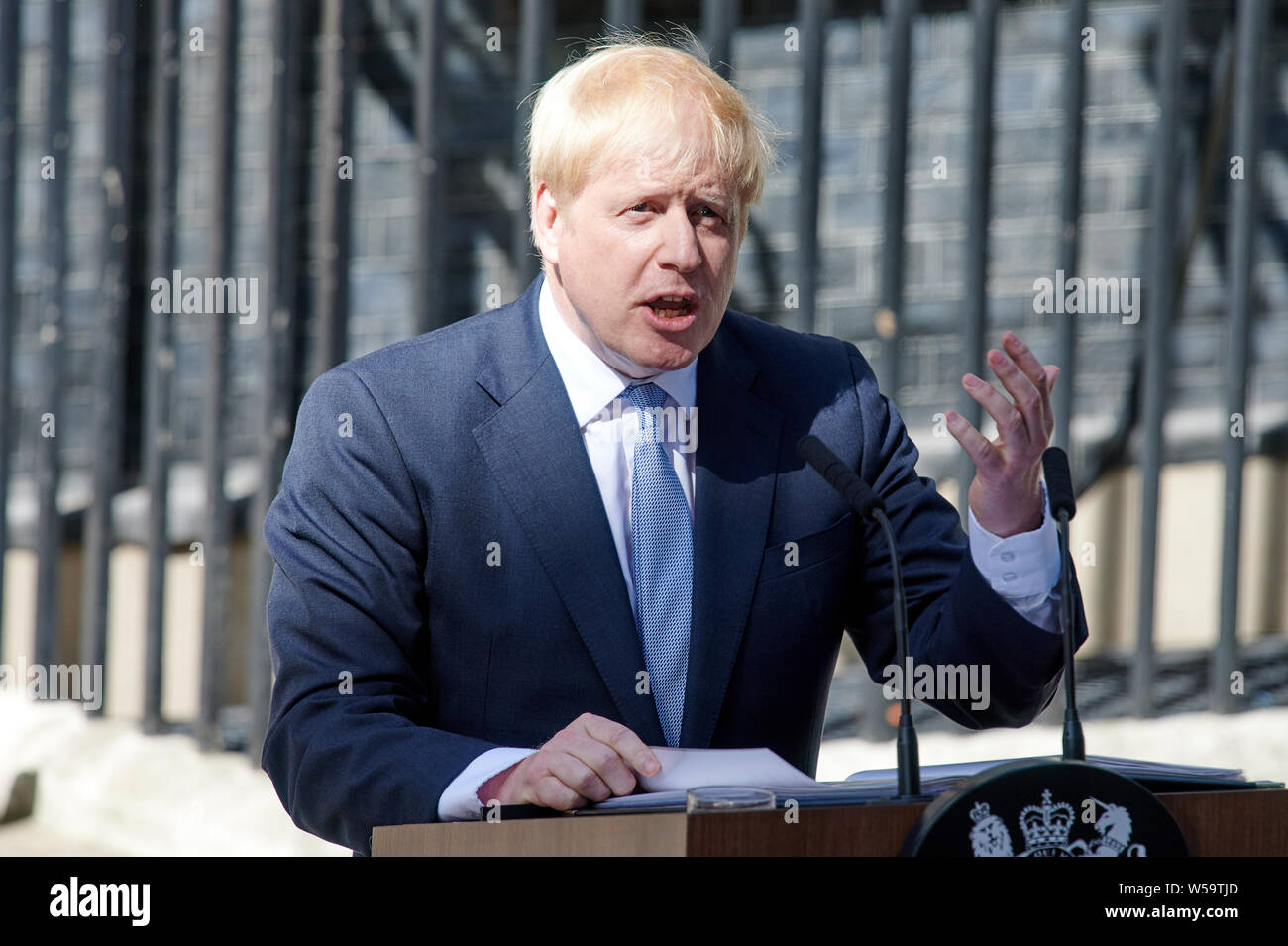 Boris Johnson becomes UKs Prime Minister Stock Photo - Alamy