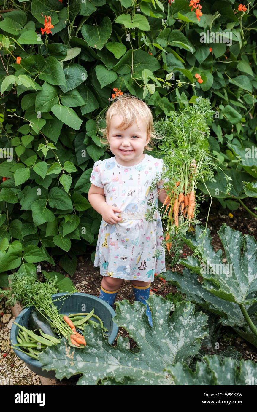 Children Allotment Uk High Resolution Stock Photography and Images - Alamy