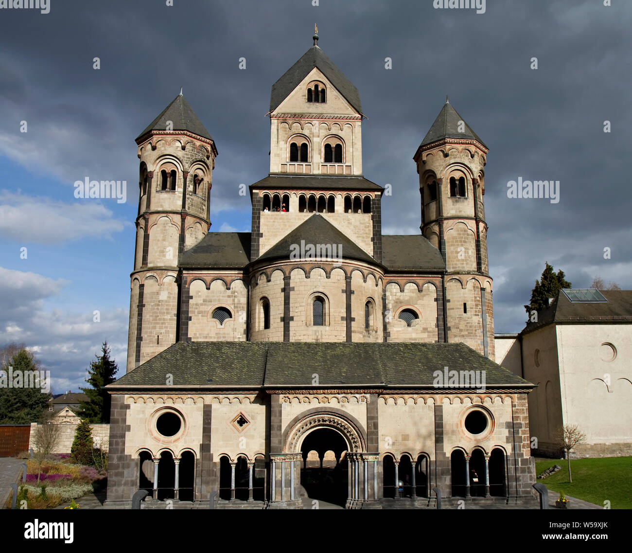 German romanesque church hi-res stock photography and images - Alamy