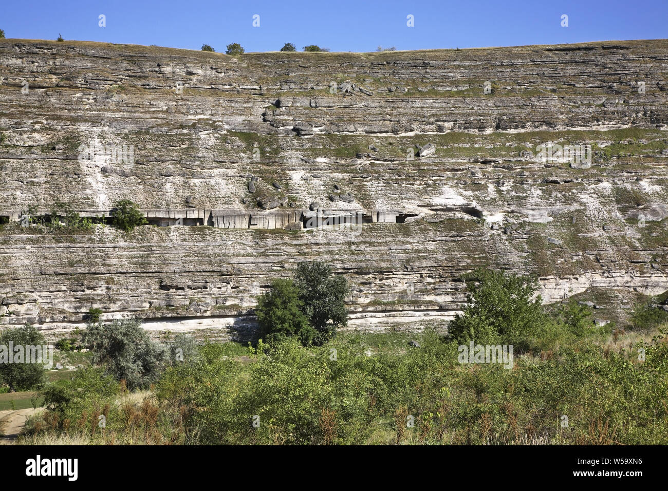 View of Old Orhei. Moldova Stock Photo - Alamy