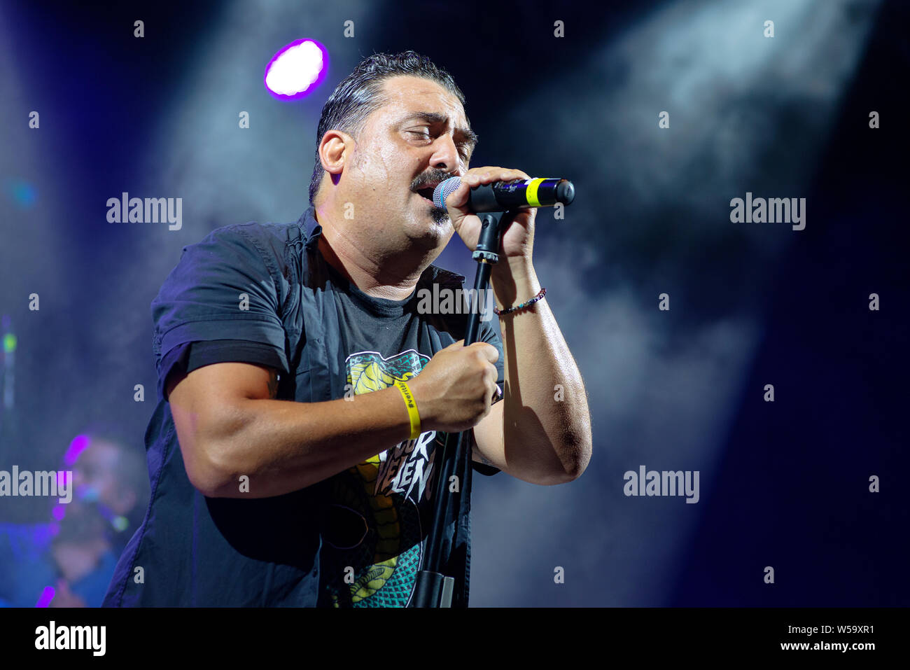 Roy Paci and Aretuska live at Porta di Roma Stock Photo - Alamy