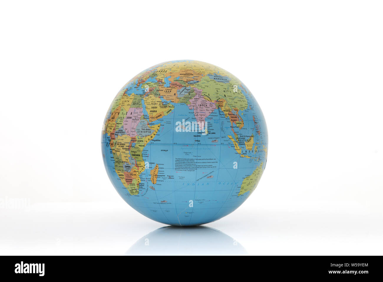 World globe still life india hi-res stock photography and images - Alamy