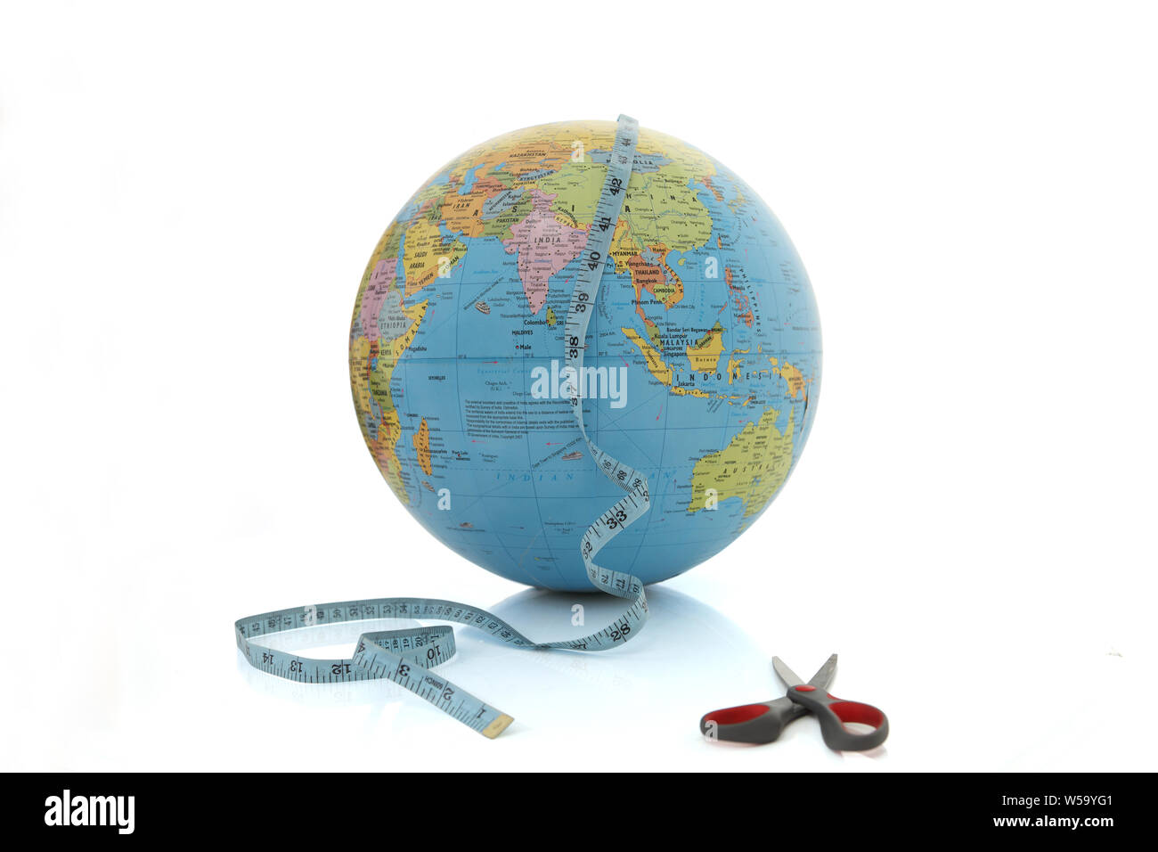 Map scale inches Cut Out Stock Images & Pictures - Alamy