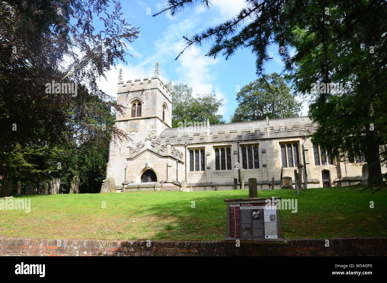 All Saints' Church, Babworth, Nottinghamshire, England, UK. Rev ...