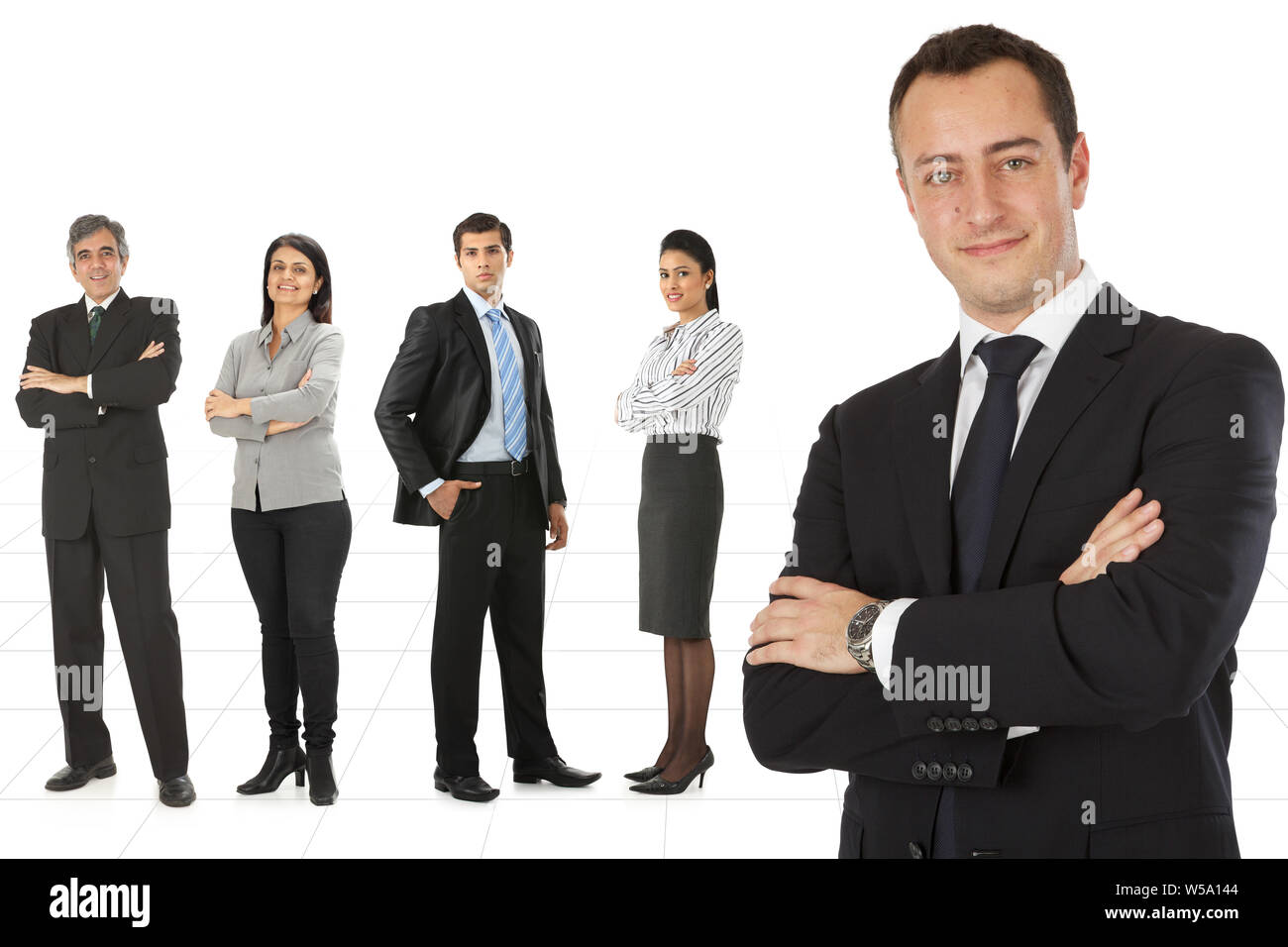 Colleague employee Cut Out Stock Images & Pictures - Alamy