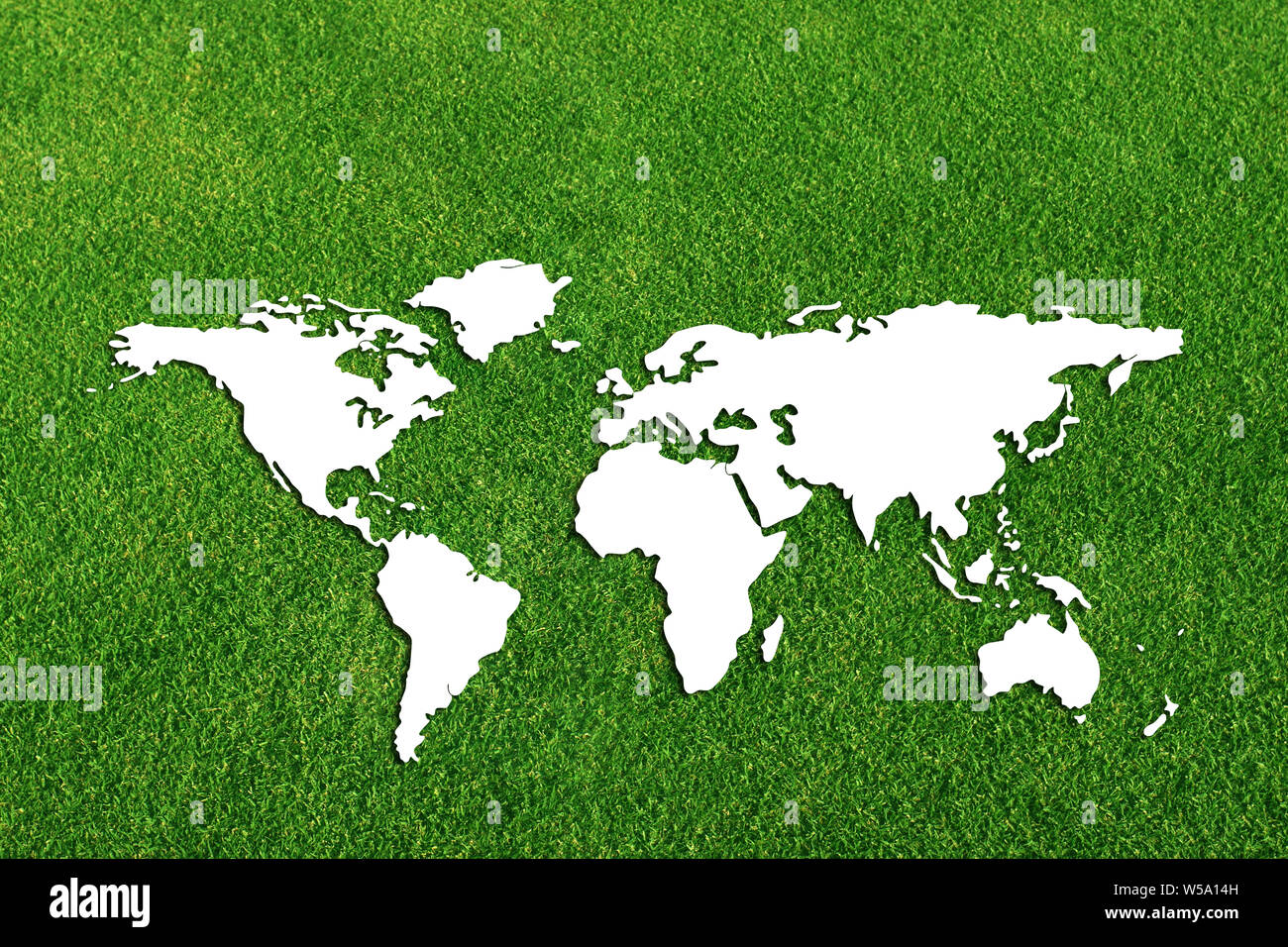 World map physical map hi-res stock photography and images - Alamy