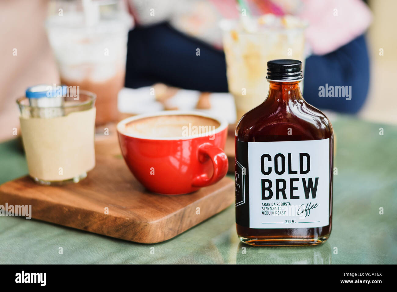 Cold brewing bottle coffee hi-res stock photography and images - Alamy