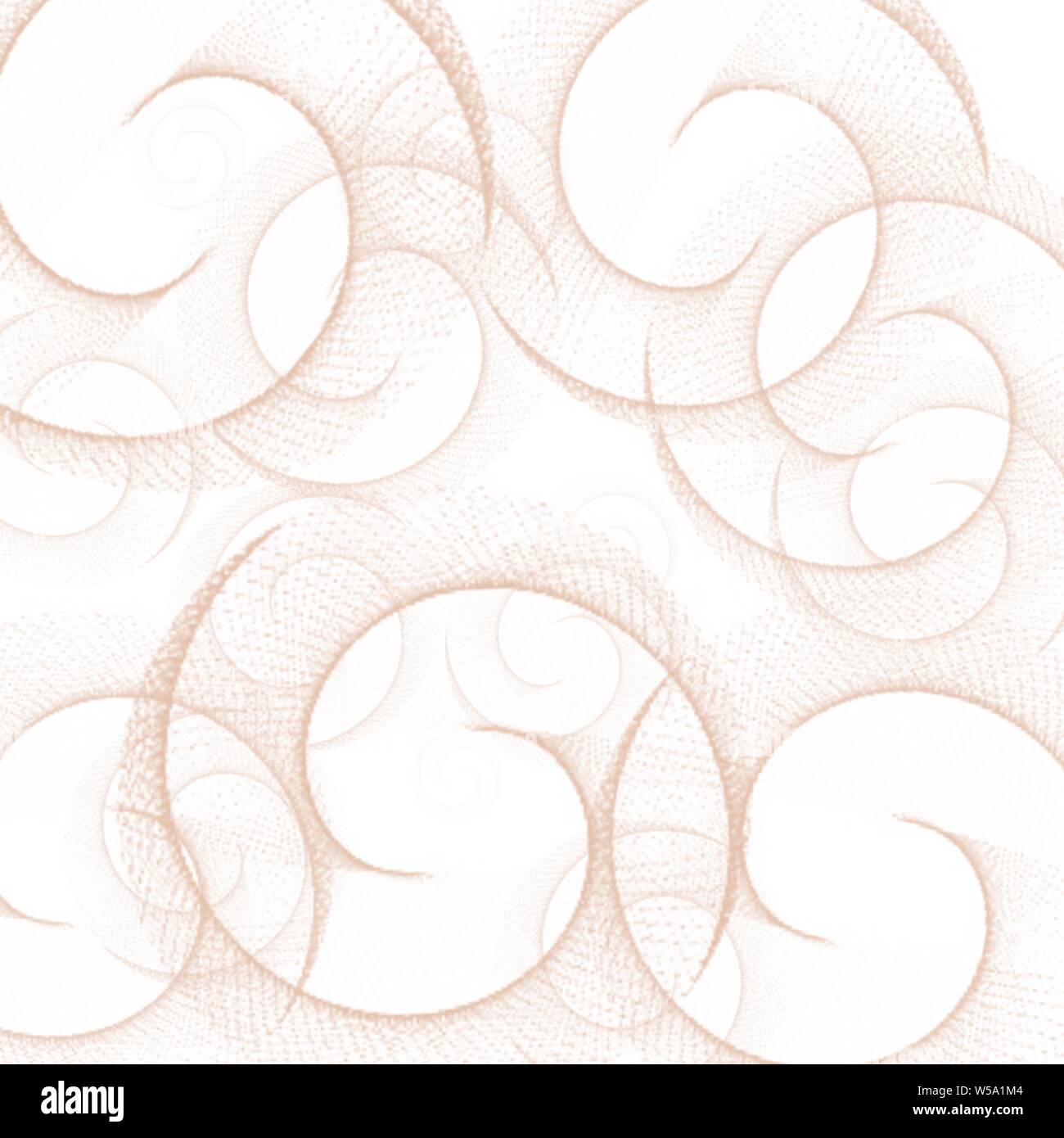 orange brown hand drawn pencil circle mesh pattern on white background ...