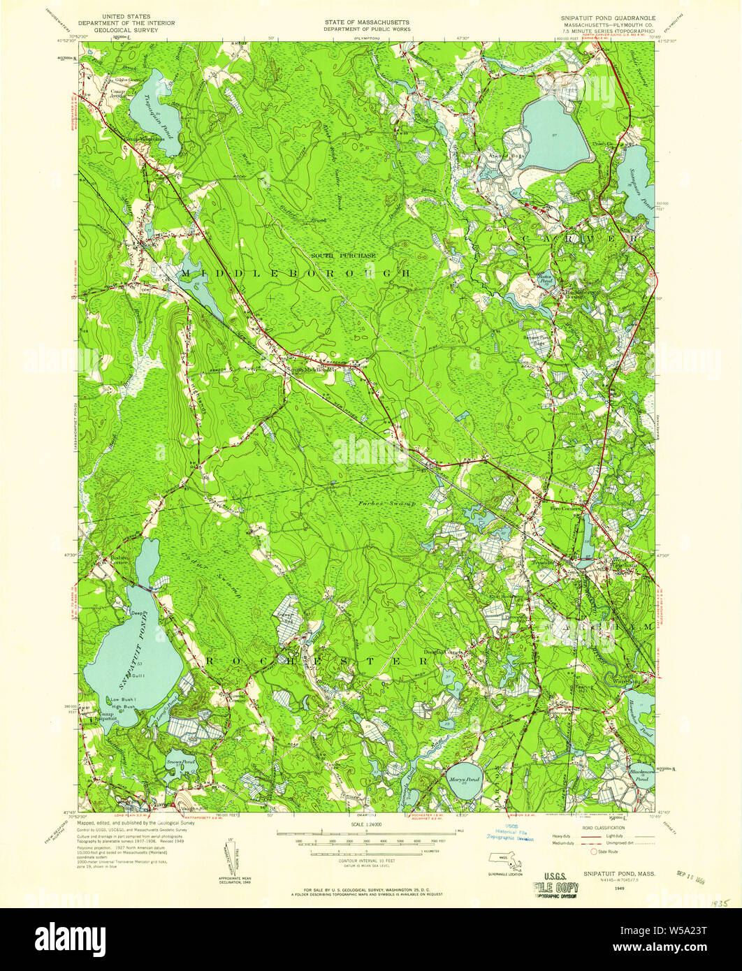 Snipatuit pond hi-res stock photography and images - Alamy