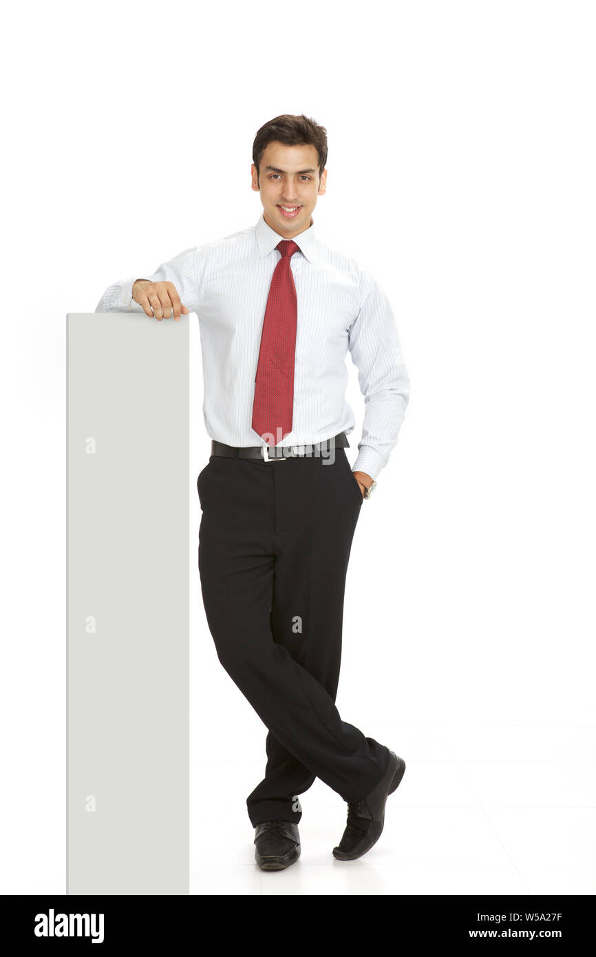 Indian man hands in pockets studio hi-res stock photography and images ...