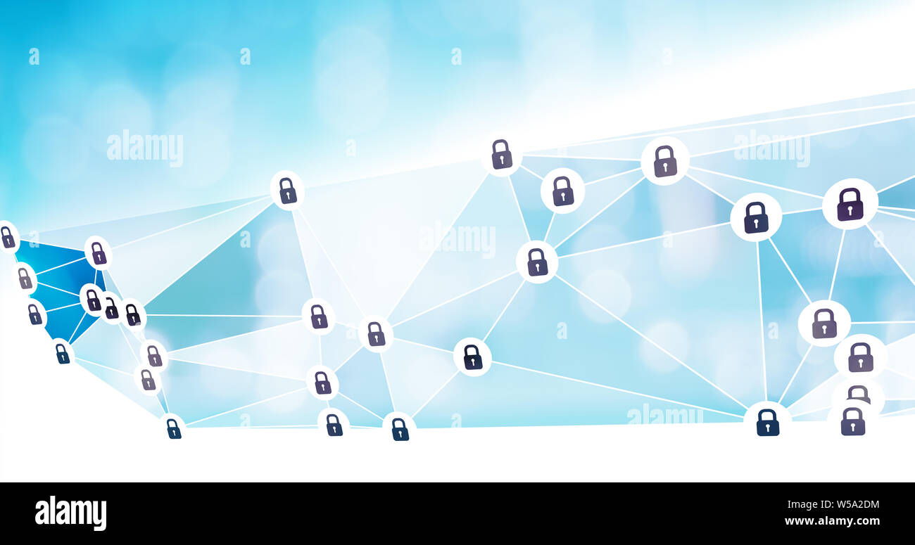 Abstract shapes connection, science backgrounds Stock Photo - Alamy