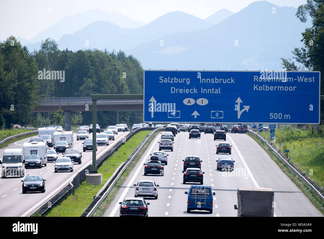 Inntal motorway hi-res stock photography and images - Alamy
