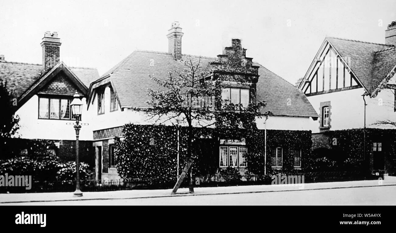 A Parlour House, Port Sunlight, Wirral Stock Photo - Alamy